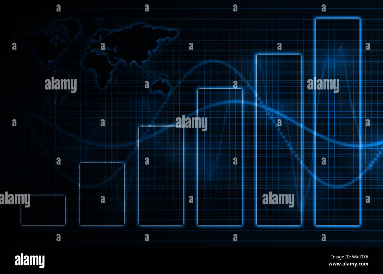 Global Business System Data as Background Wallpaper Stock Photo - Alamy