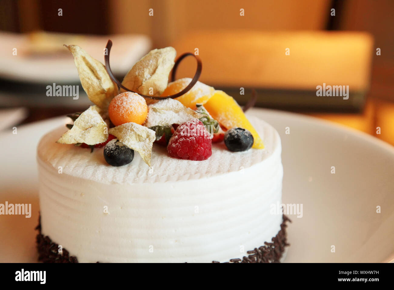 Hotel Cake in a Cooking Baking Course Class Stock Photo - Alamy