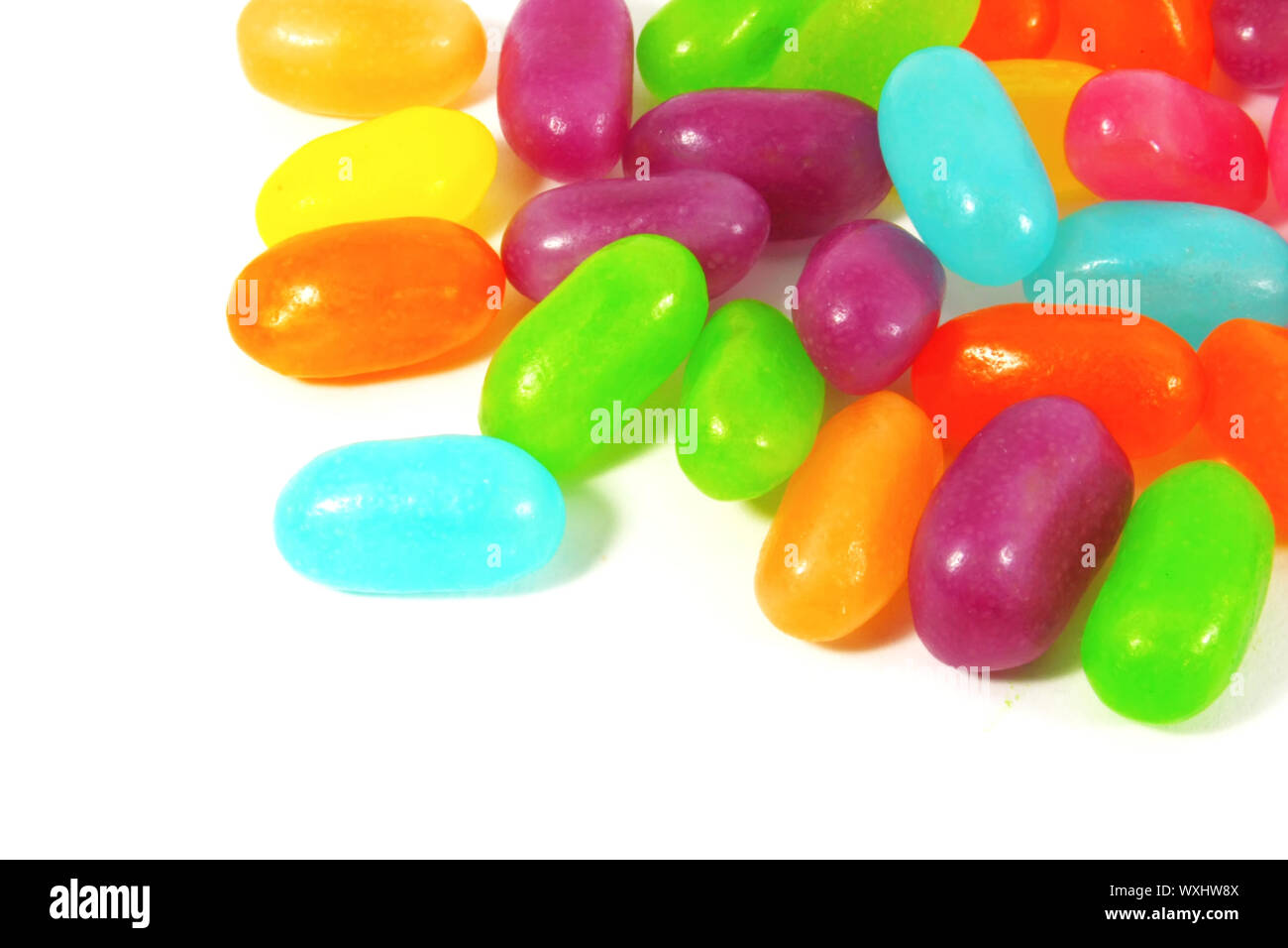 Jelly Beans the Ultimate Gummy Candy Snack Stock Photo - Alamy
