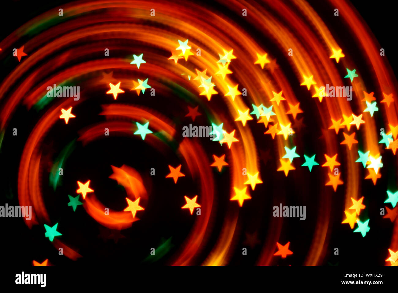 abstract disco colored stars motion background Stock Photo - Alamy