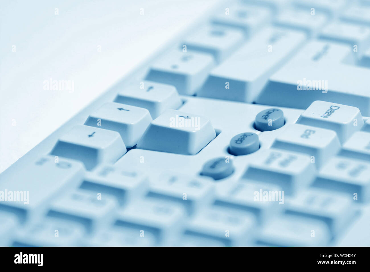 working keyboard macro close up Stock Photo - Alamy