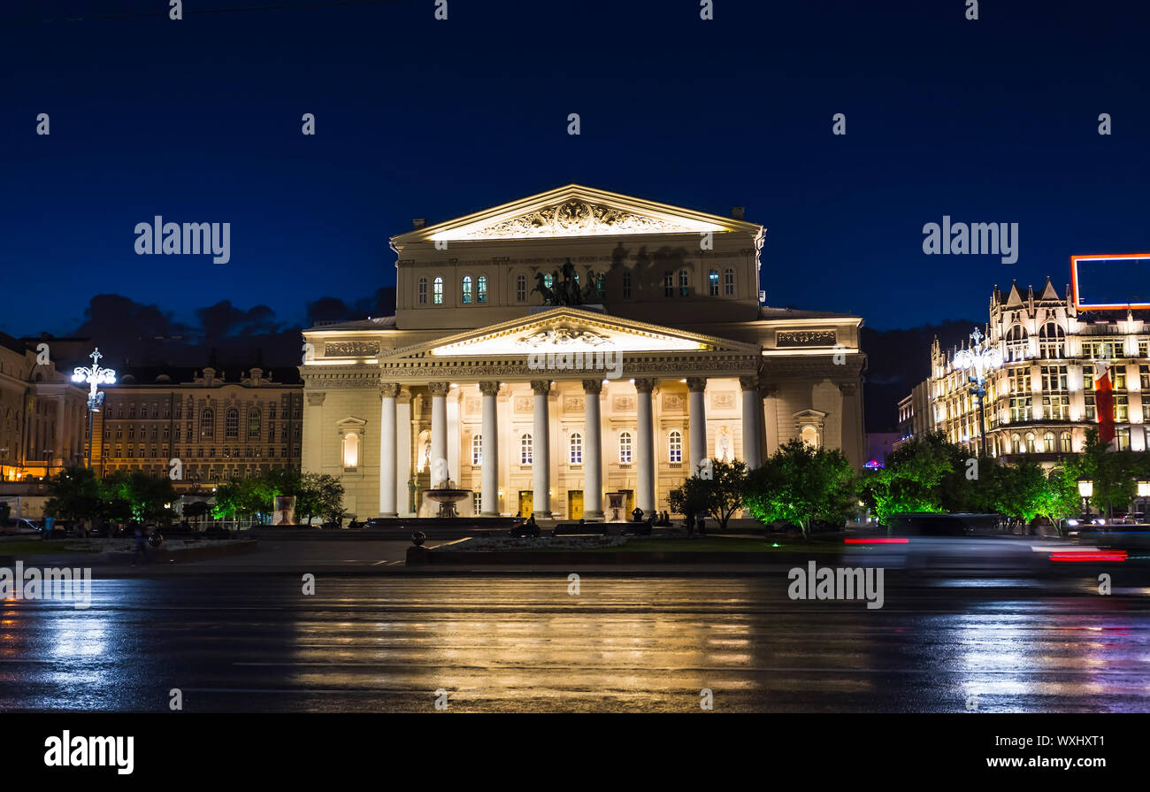 Russian opera house night hi-res stock photography and images - Alamy
