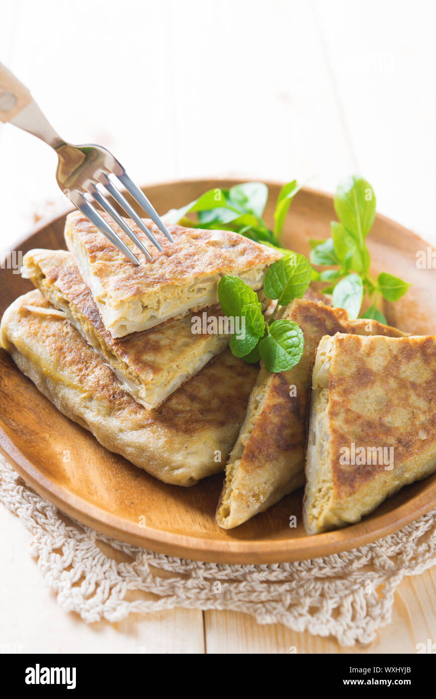 Malaysian food murtabak usually sold in Indian Muslim restaurants and ...