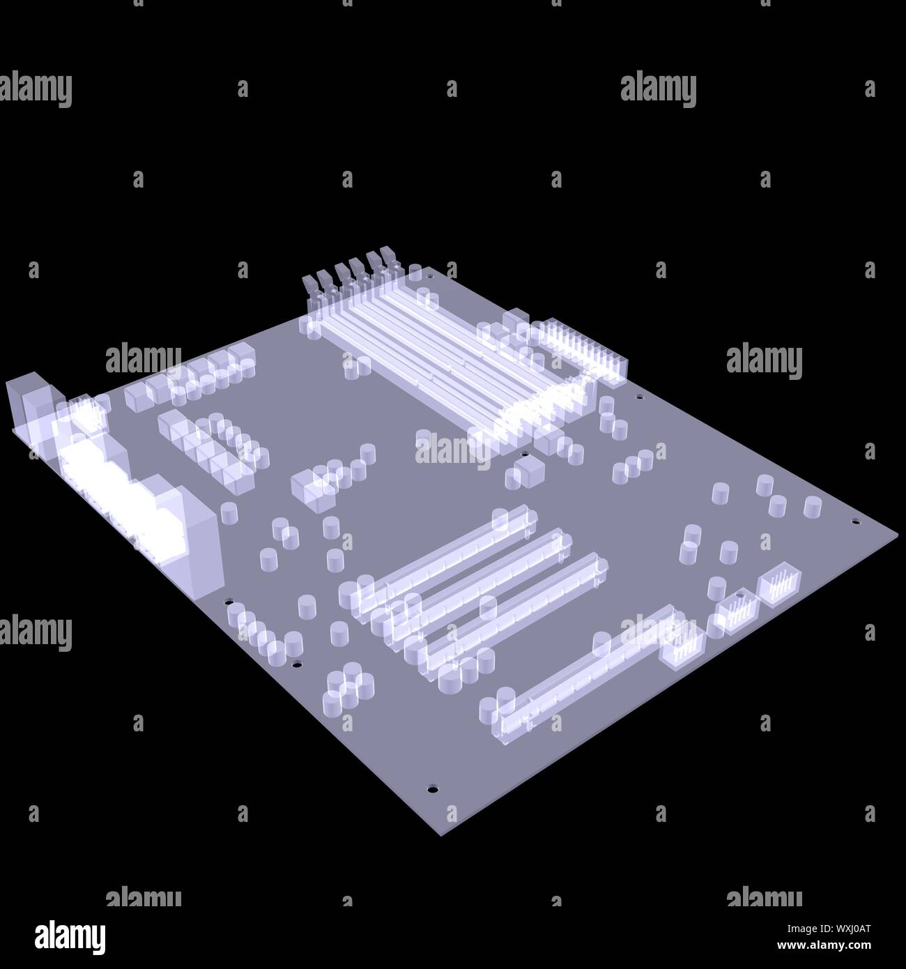 X ray computer chip hi-res stock photography and images - Alamy