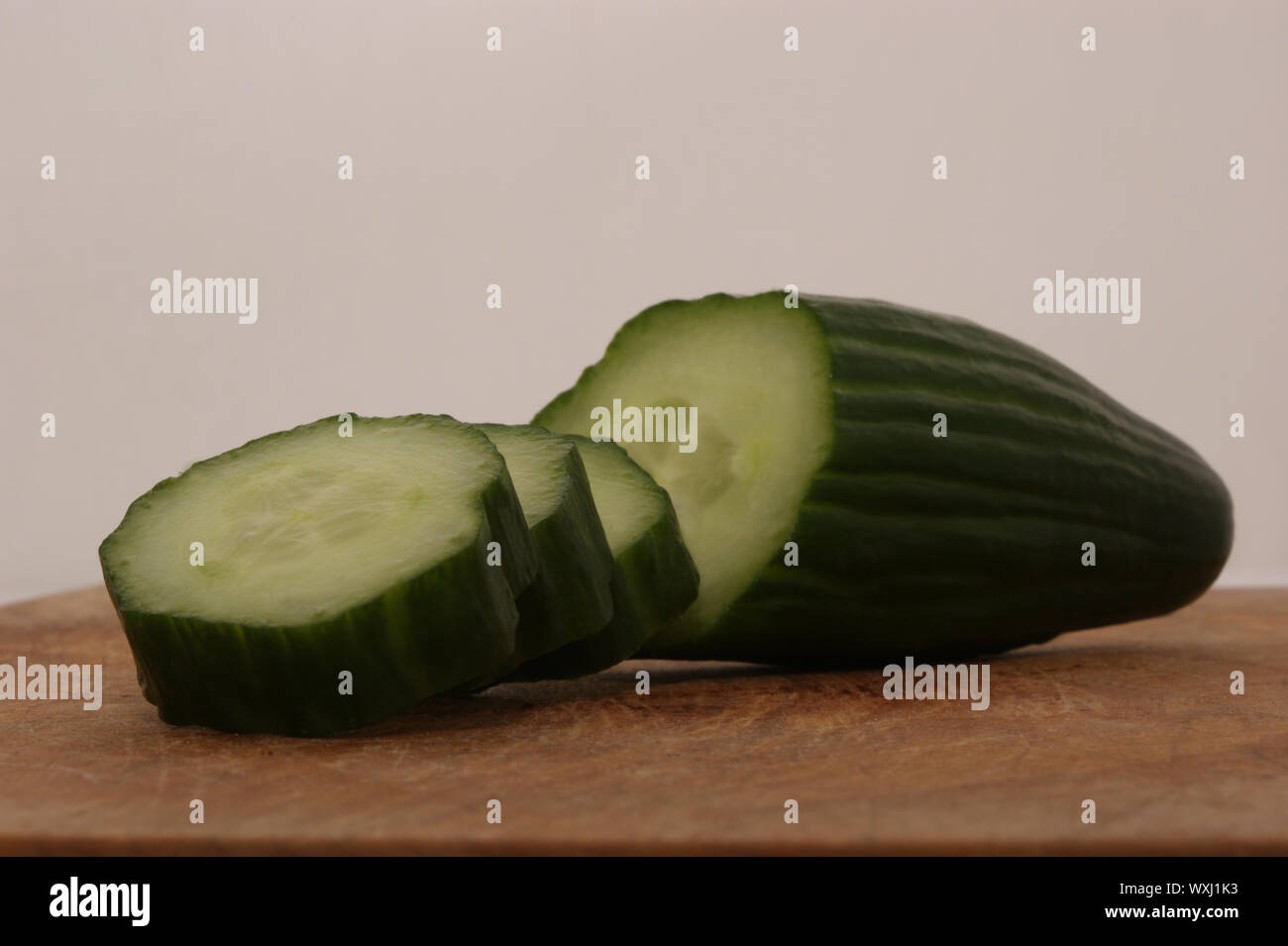 cucumber cut in slices Stock Photo - Alamy