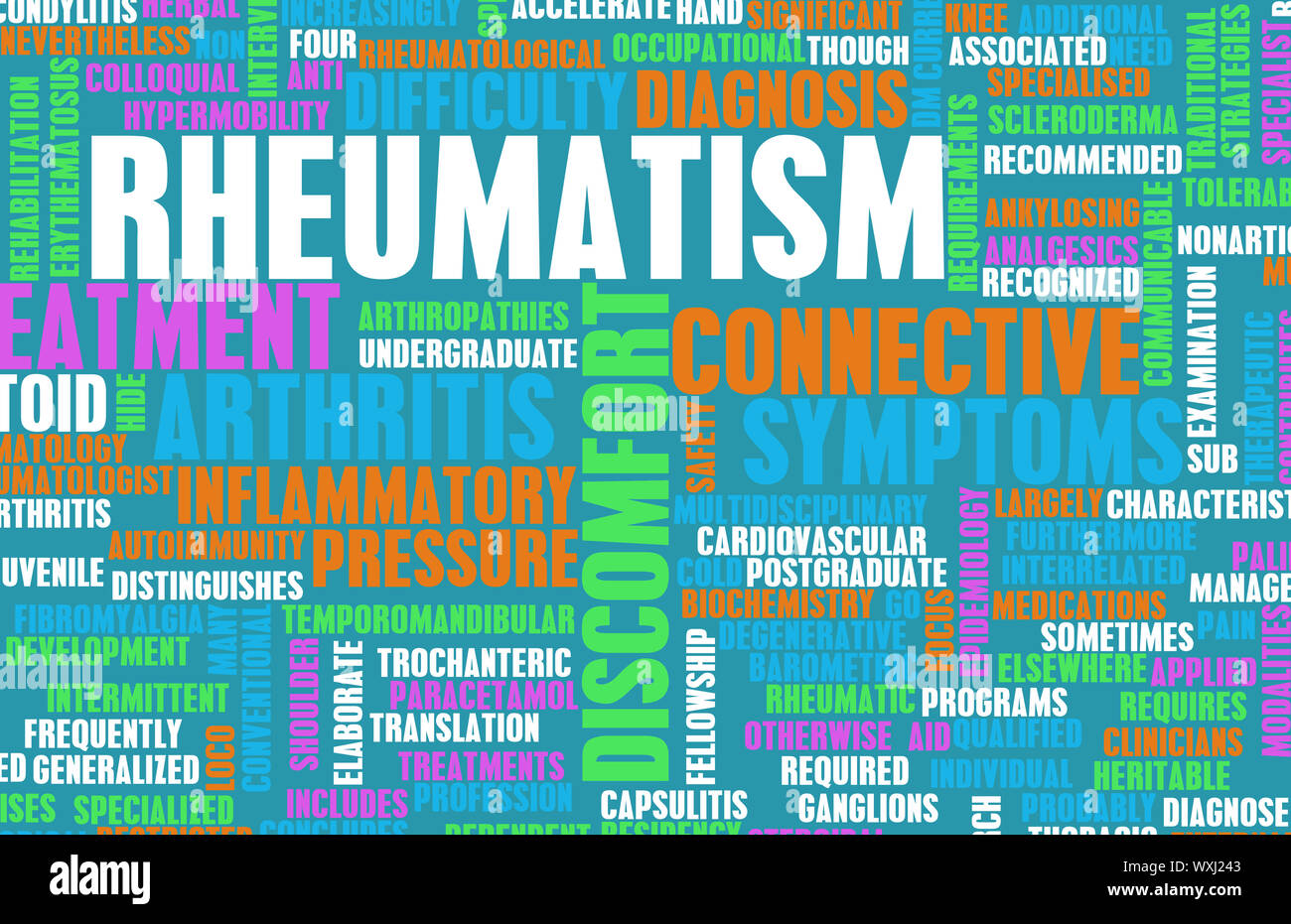 Rheumatism as a Medical Condition in Concept Stock Photo - Alamy