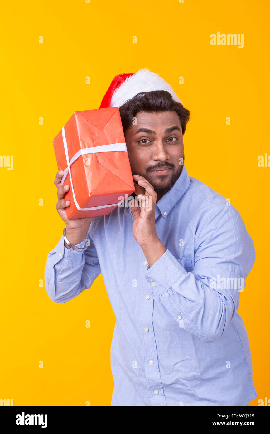Indian santa claus model hi-res stock photography and images - Alamy