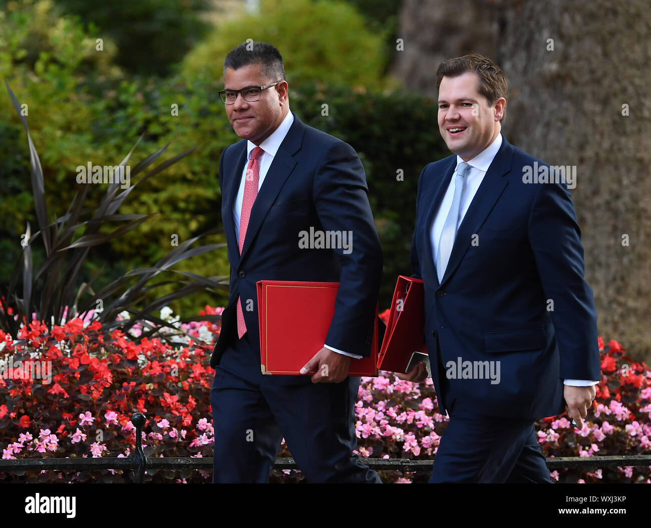 International Development Secretary Alok Sharma (left) and Housing ...