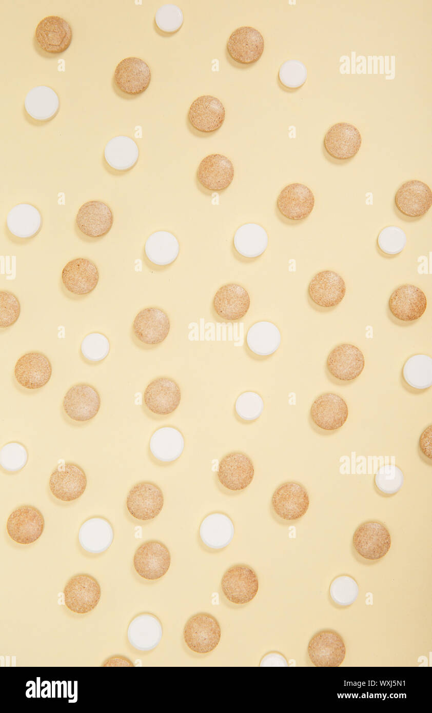 A photo of different medical tablets and pills Stock Photo - Alamy
