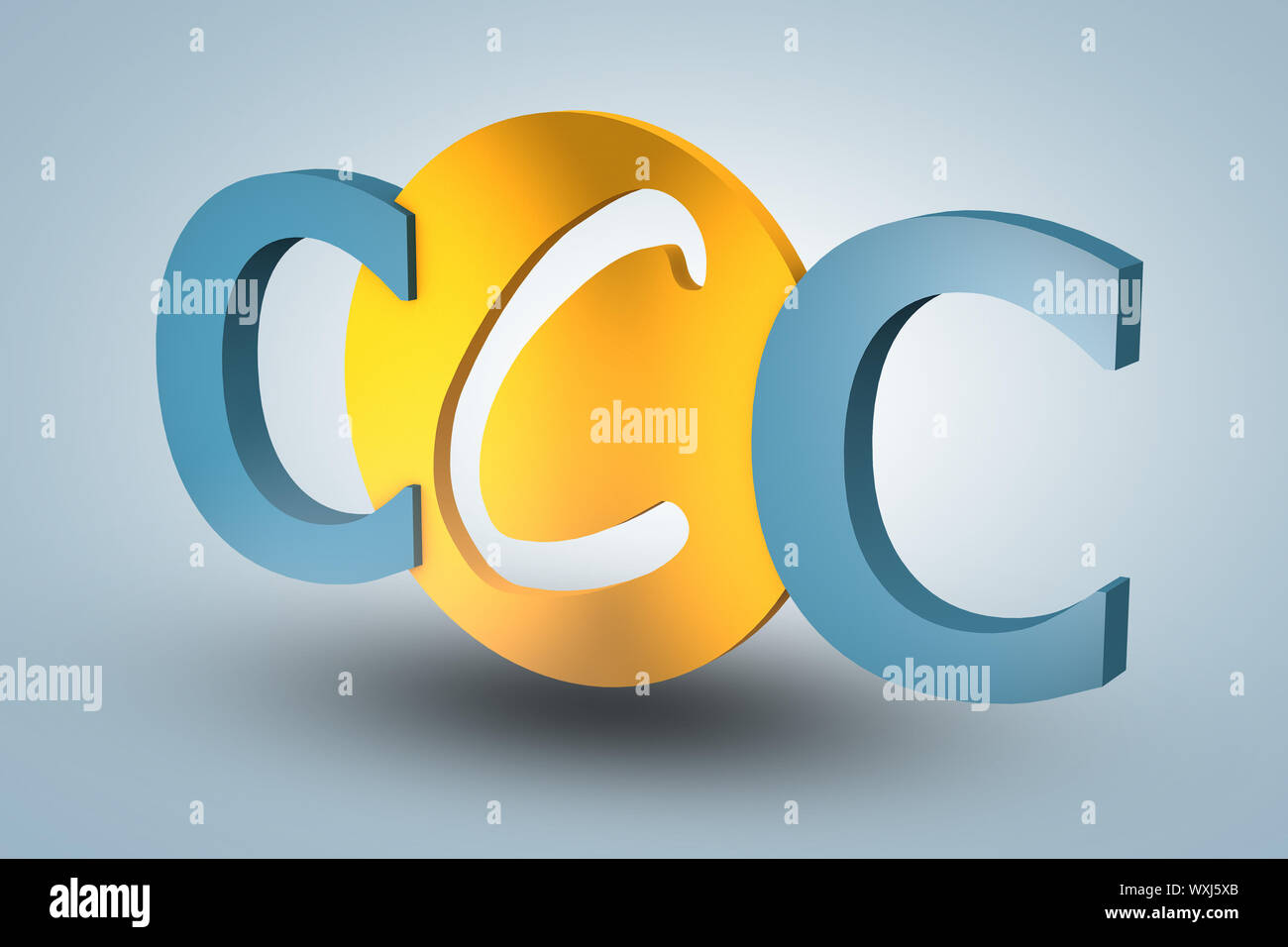 Ccc symbol hi-res stock photography and images - Alamy