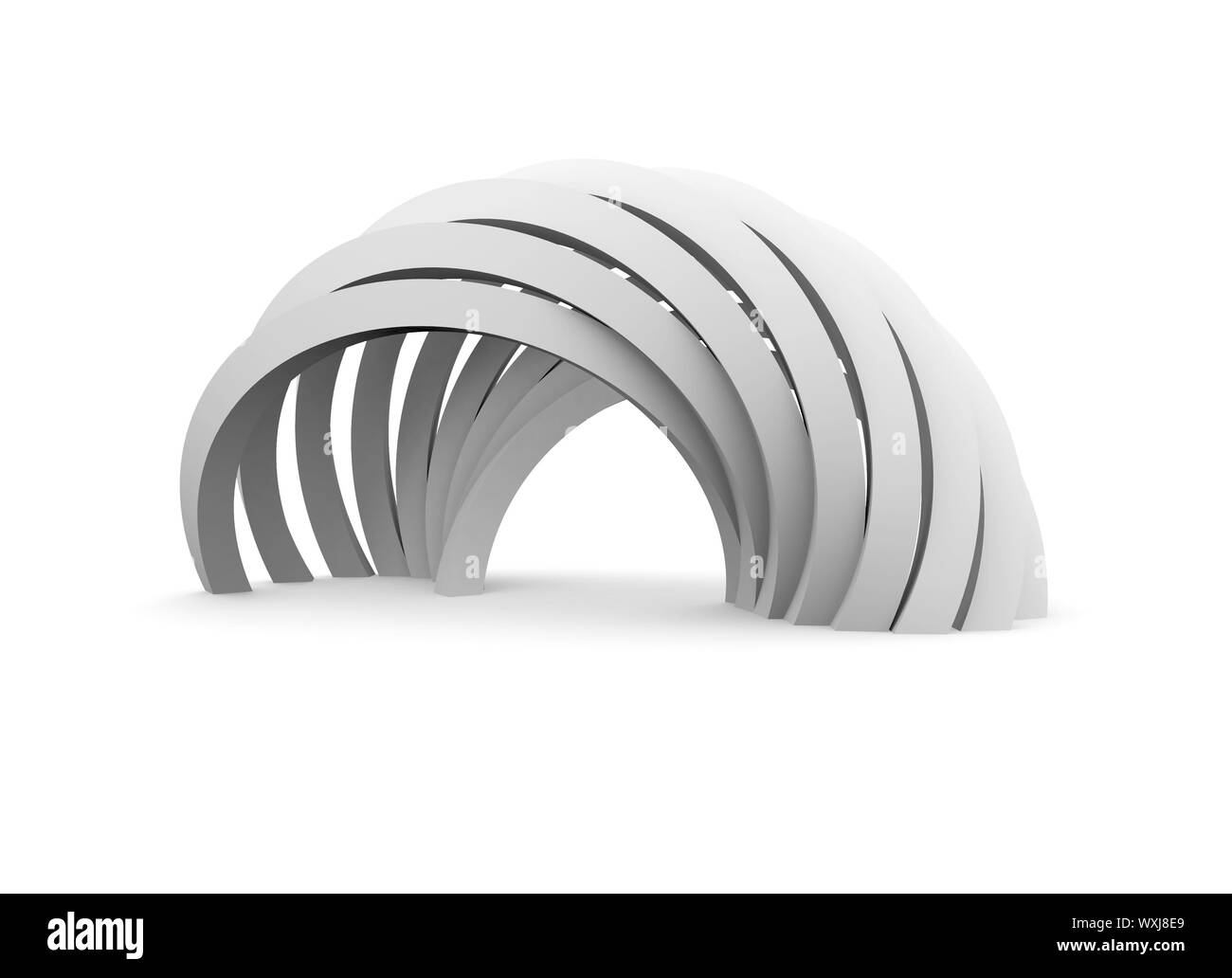 Plastic arch Black and White Stock Photos & Images - Alamy
