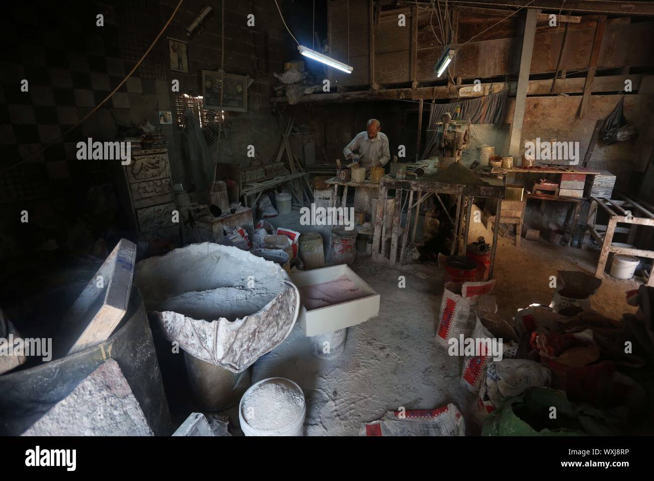 Nablus, West Bank, Palestinian Territory. 17th Sep, 2019. A Palestinian ...