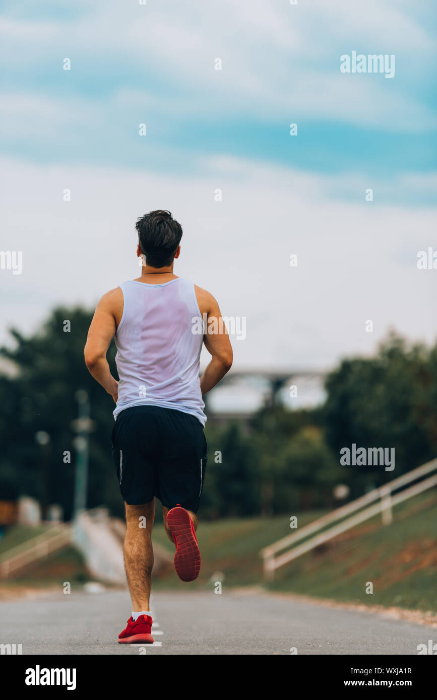 Wet trail running shoes hi-res stock photography and images - Alamy