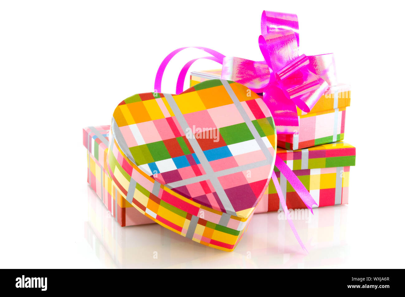 colorful surprises isolated over white Stock Photo - Alamy