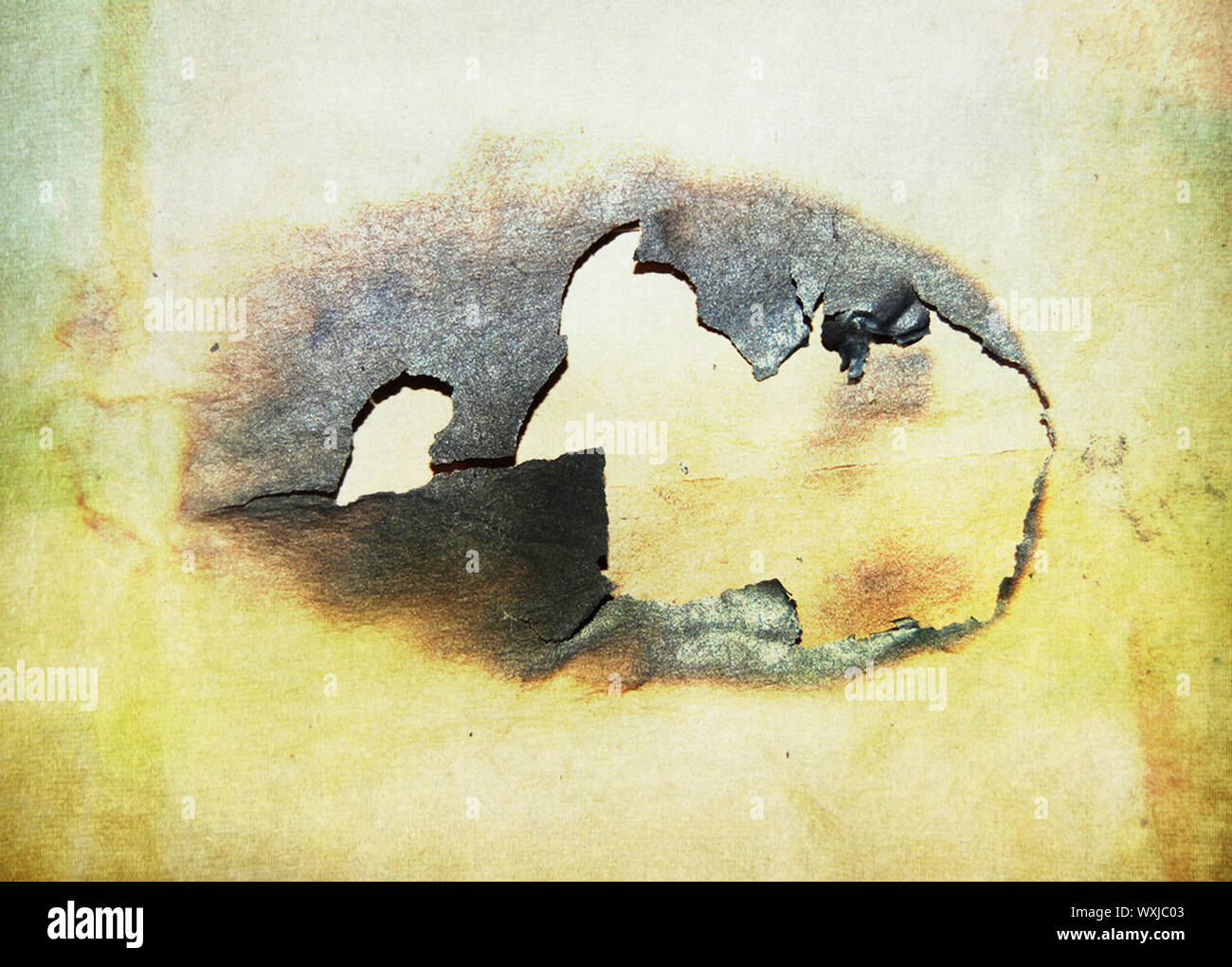 Abstract grunge burnt paper background Stock Photo - Alamy