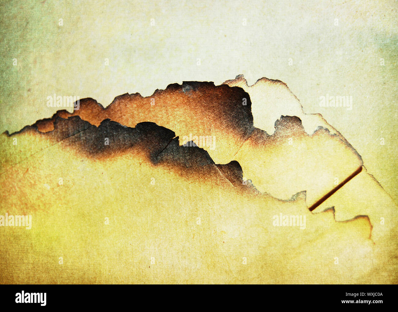 Burnt paper hi-res stock photography and images - Alamy
