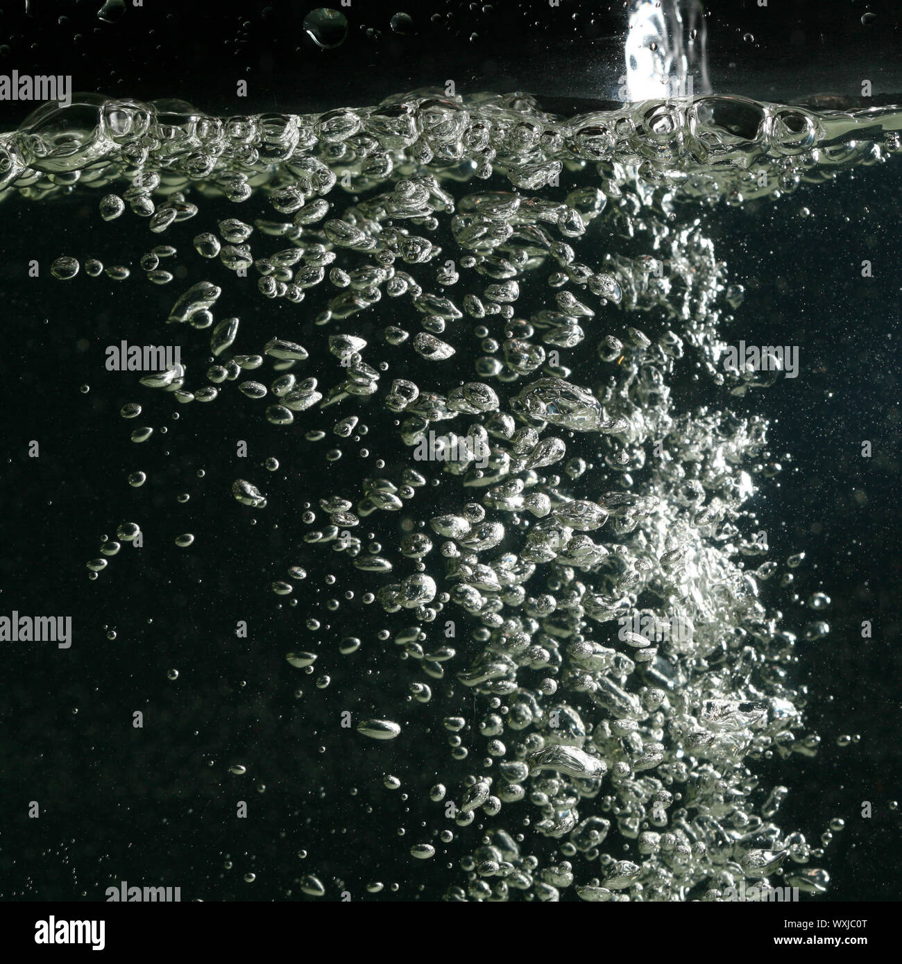 water bubbles macro close up Stock Photo - Alamy