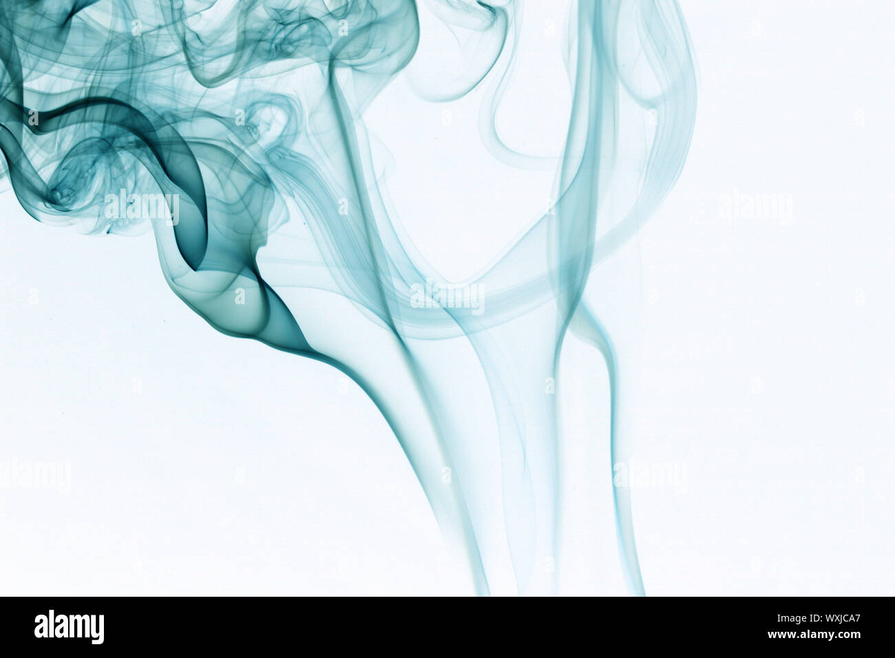 blue smoke natural abstract backgrounds Stock Photo - Alamy