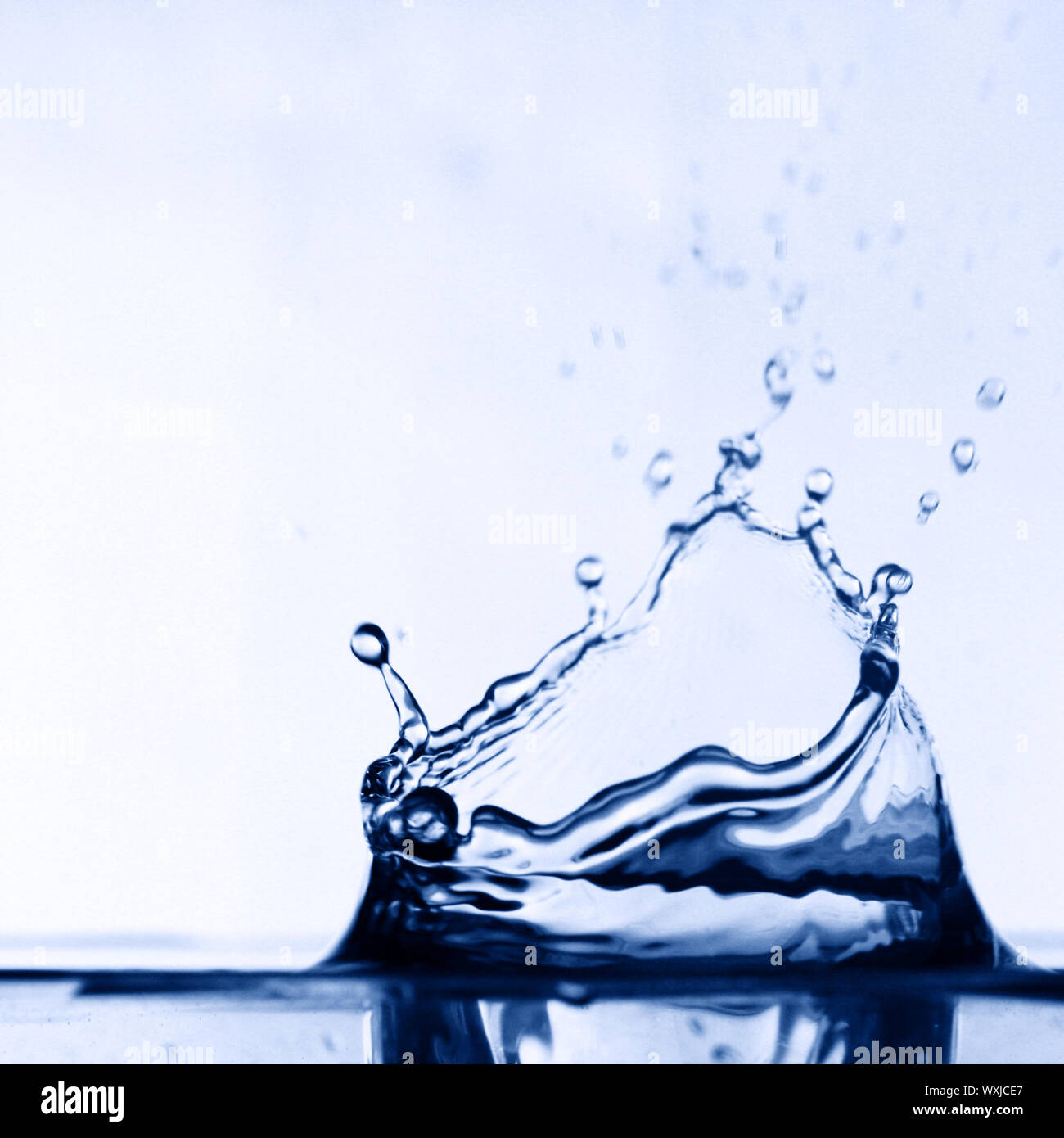 colossal water splash macro close up Stock Photo - Alamy
