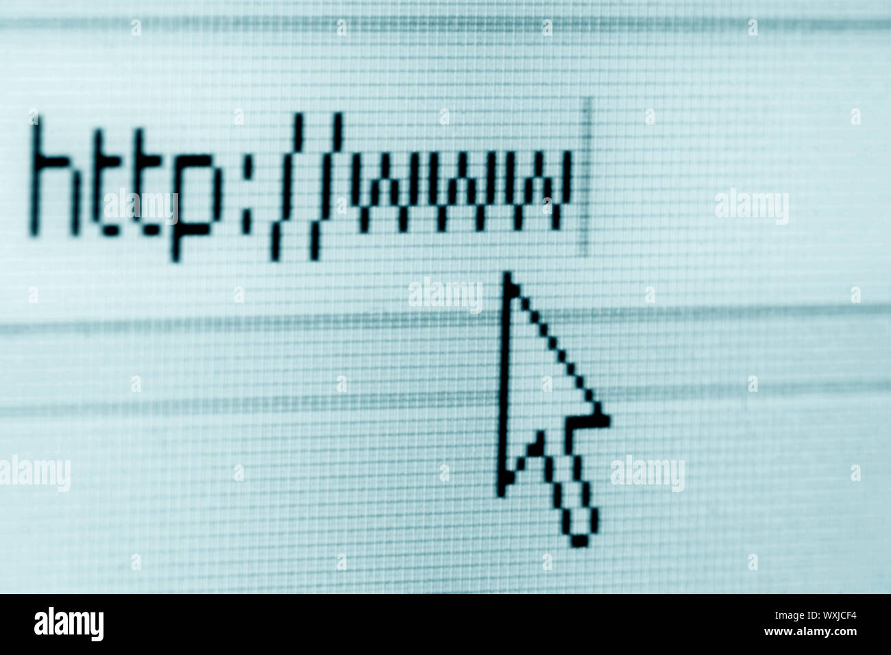 go to www web computer concept Stock Photo - Alamy