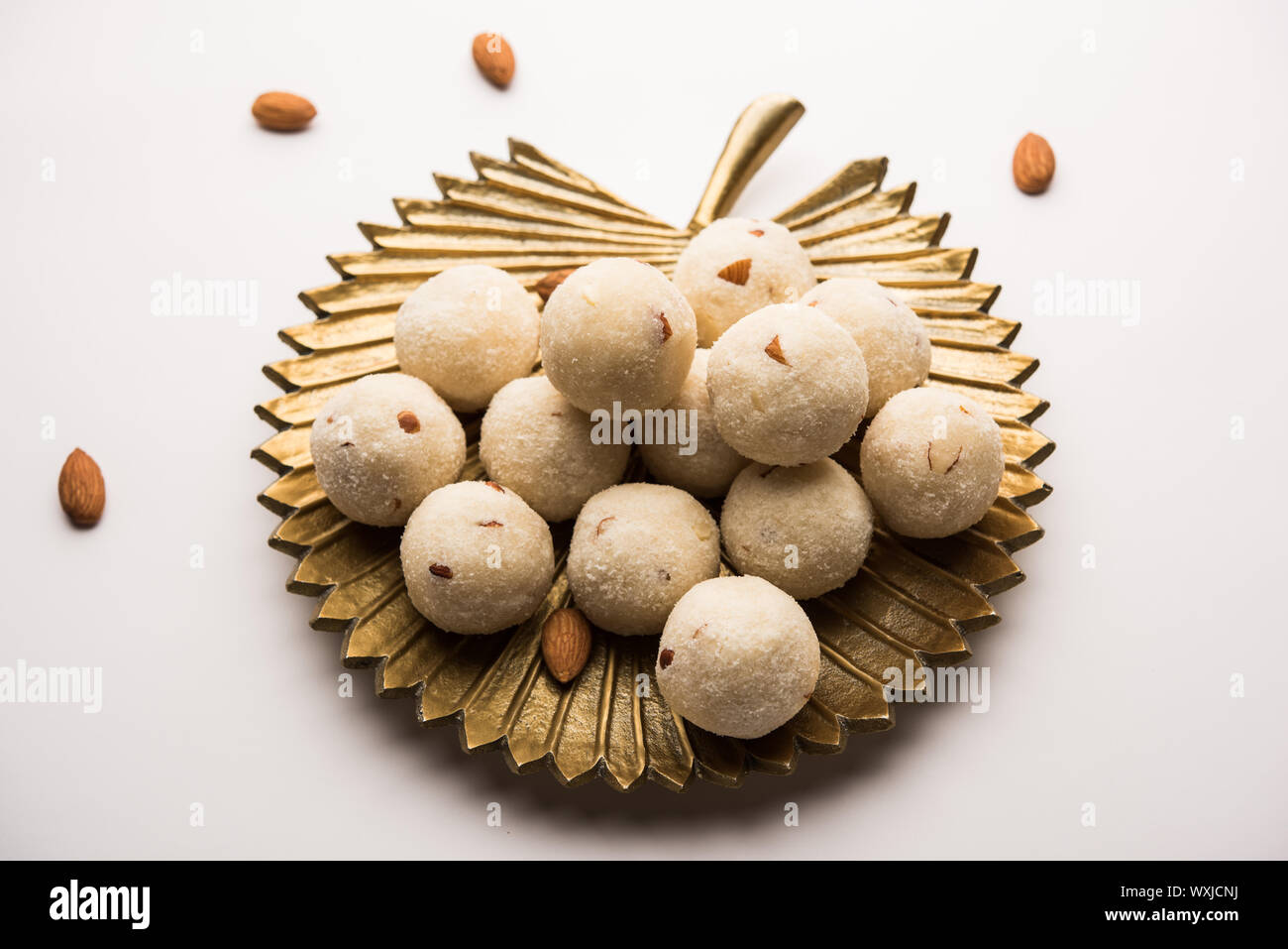 Rava Laddu or Semolina Laddoo Or Rawa Ladu, a popular sweet dish from ...