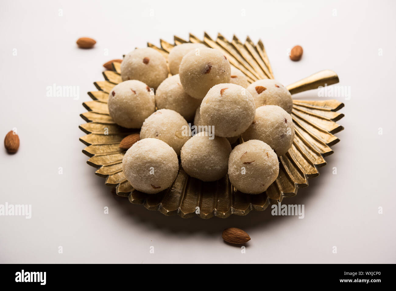 Rava Laddu or Semolina Laddoo Or Rawa Ladu, a popular sweet dish from ...