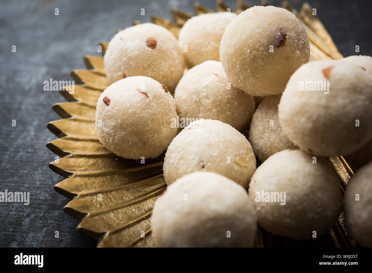 Rava Laddu or Semolina Laddoo Or Rawa Ladu, a popular sweet dish from ...