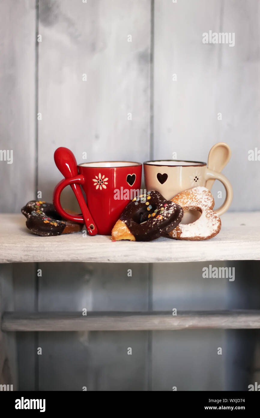 Cute coffee cups hi-res stock photography and images - Alamy