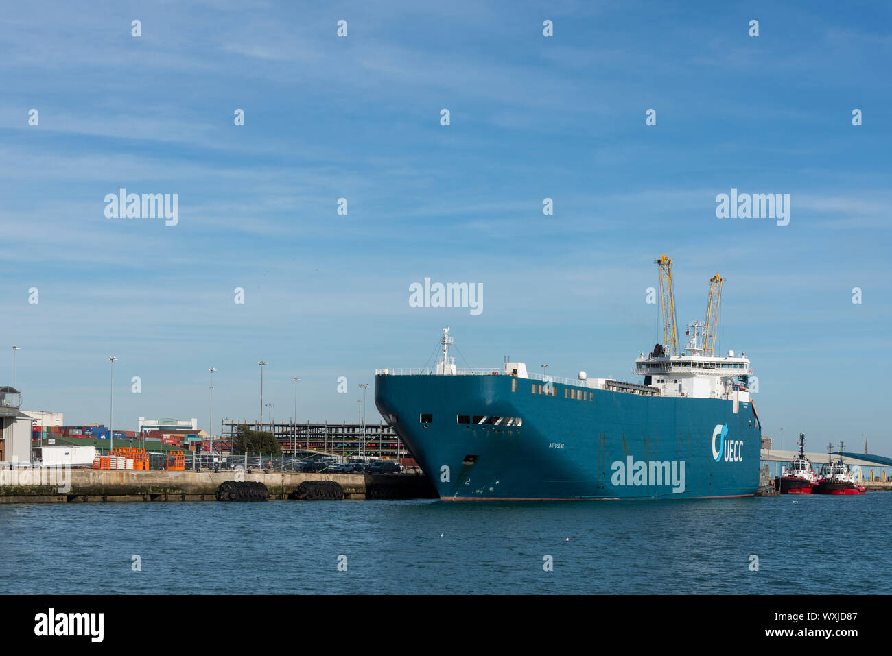 Car Carrier Autostar Stock Photo - Alamy