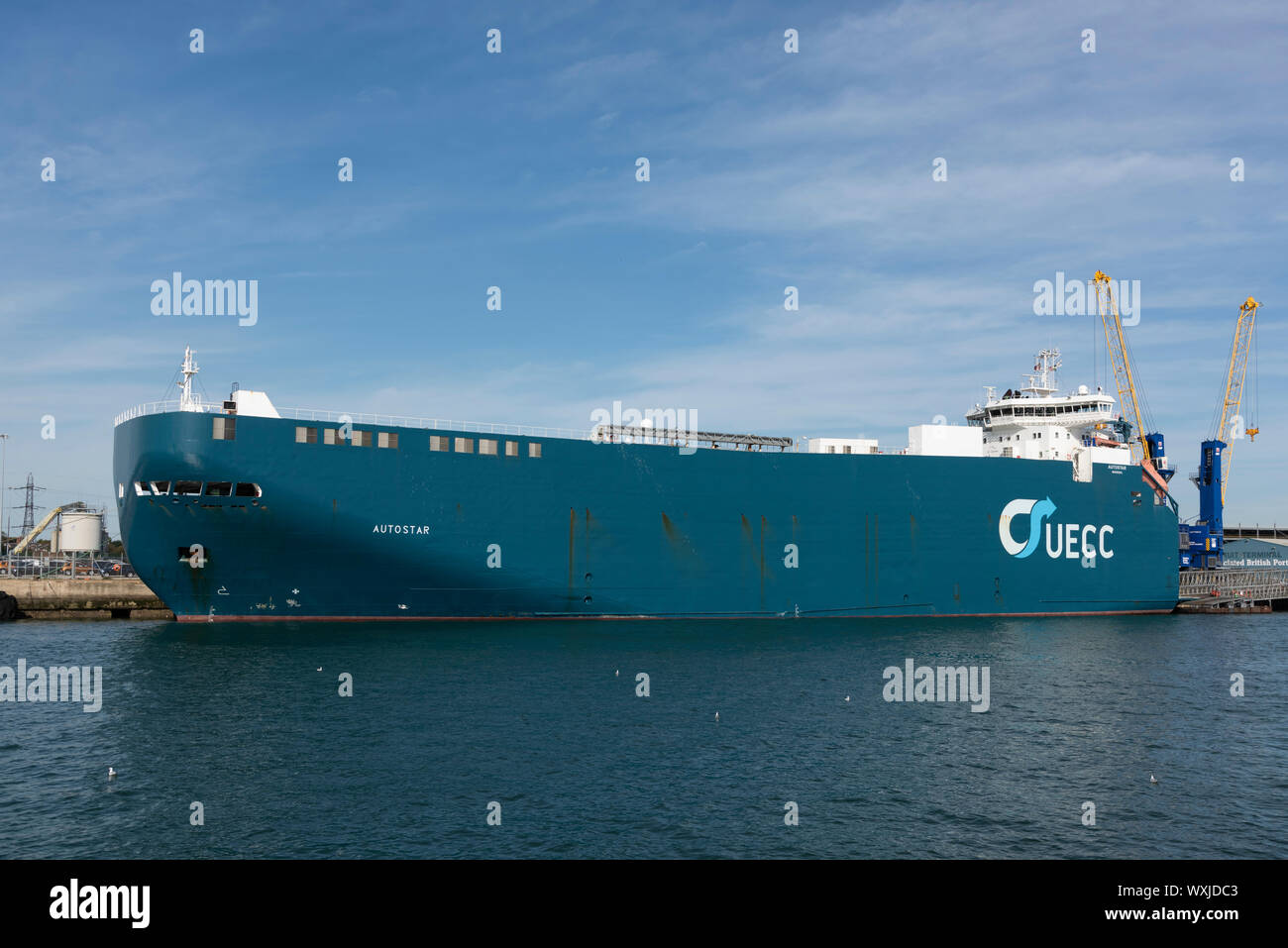 Car Carrier Autostar Stock Photo - Alamy