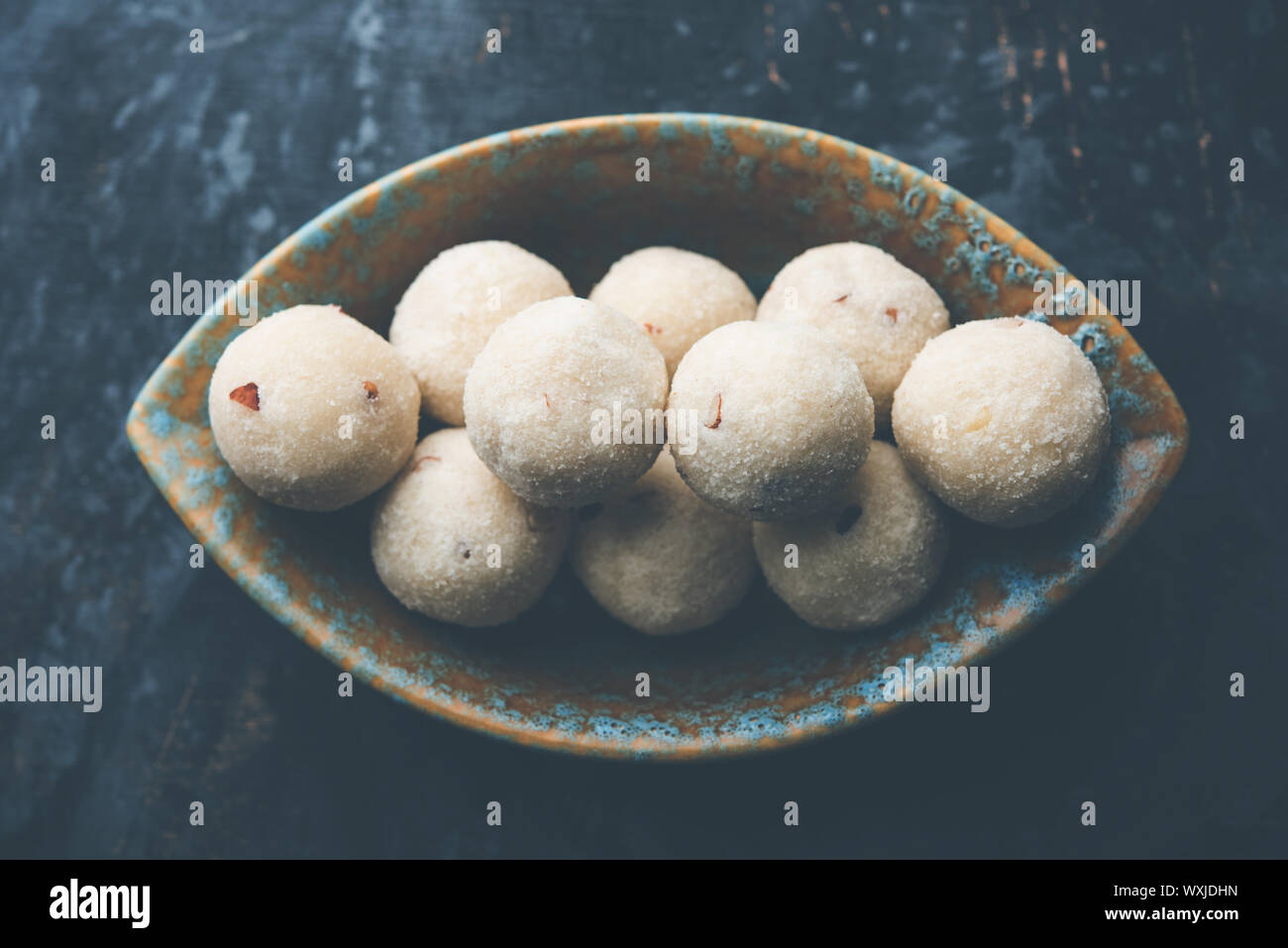 Rava Laddu or Semolina Laddoo Or Rawa Ladu, a popular sweet dish from ...
