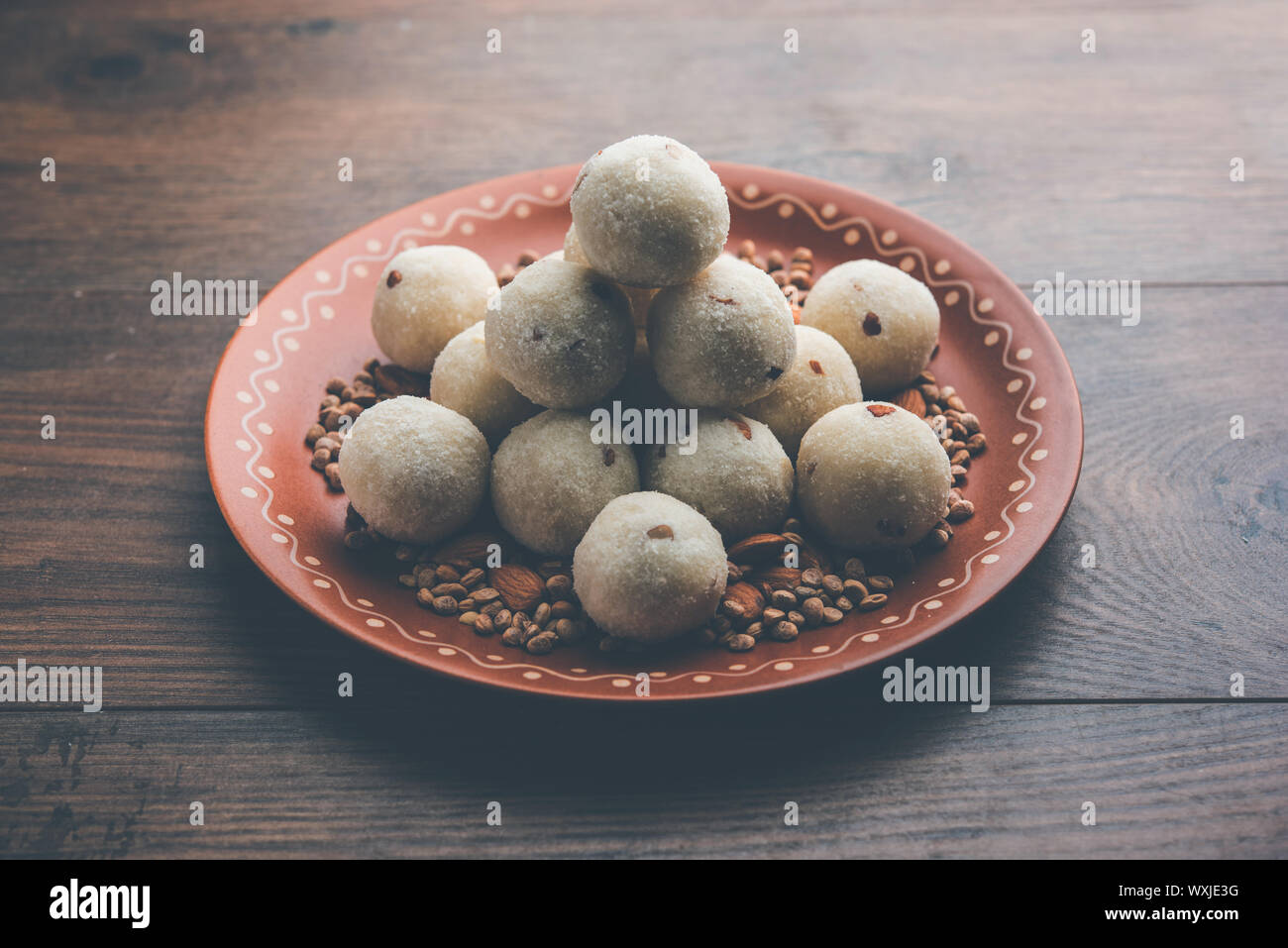 Rava Laddu or Semolina Laddoo Or Rawa Ladu, a popular sweet dish from ...