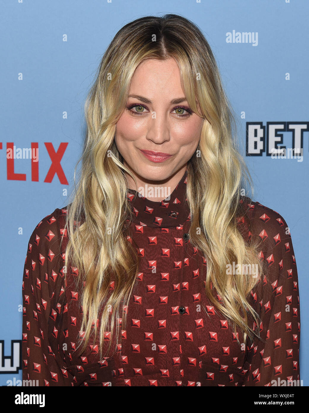 September 16, 2019, Hollywood, California, USA: Kaley Cuoco attends the ...