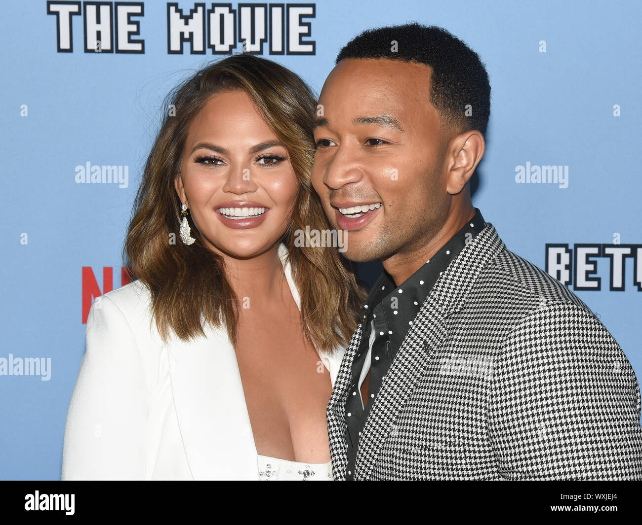 September 16, 2019, Hollywood, California, USA: Chrissy Teigen and John ...