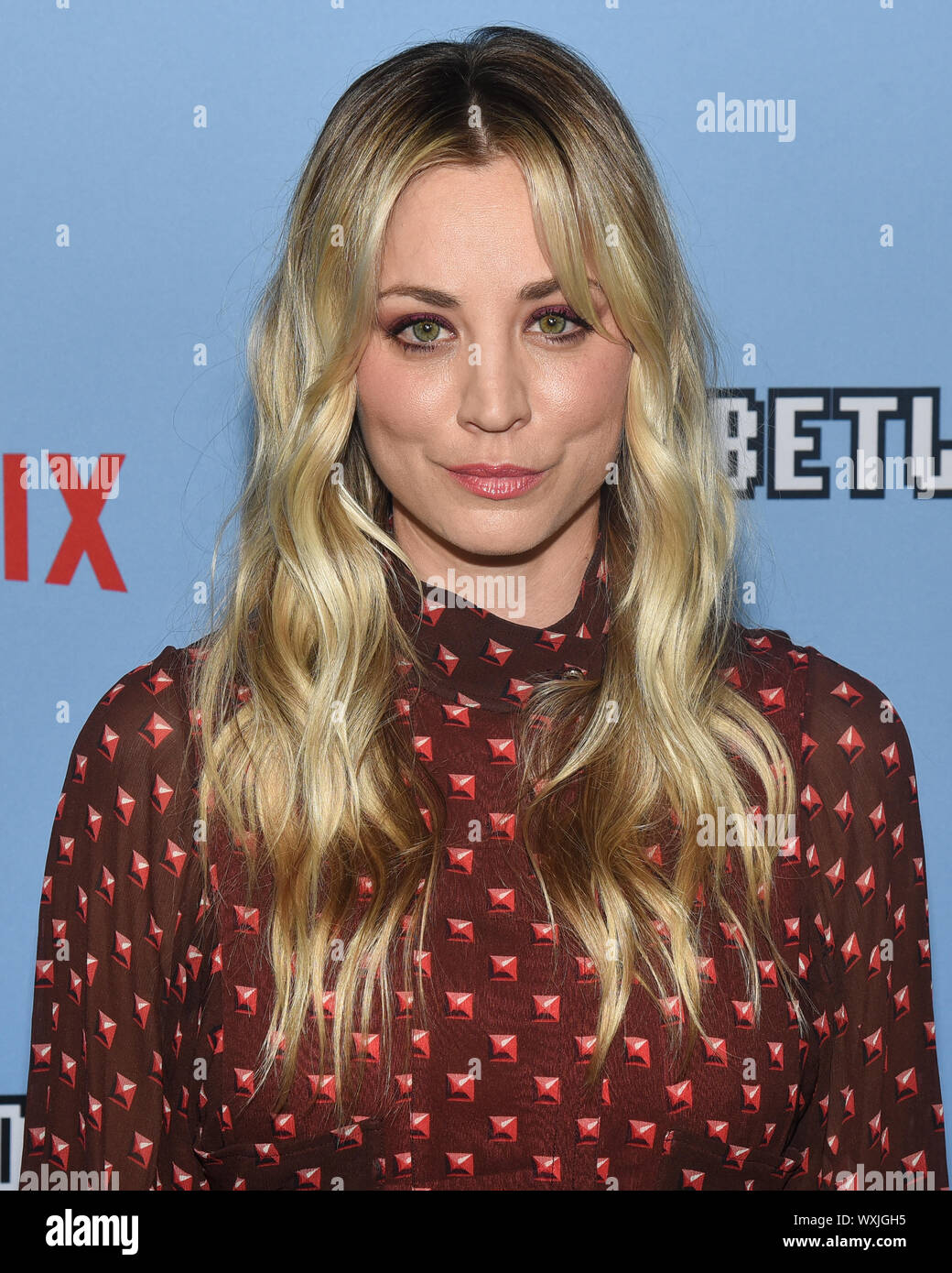 September 16, 2019, Hollywood, California, USA: Kaley Cuoco attends the ...