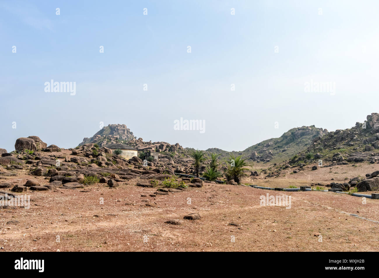 Dry hilly Semi-arid area of Chota Nagpur plateau of Jharkhand India ...