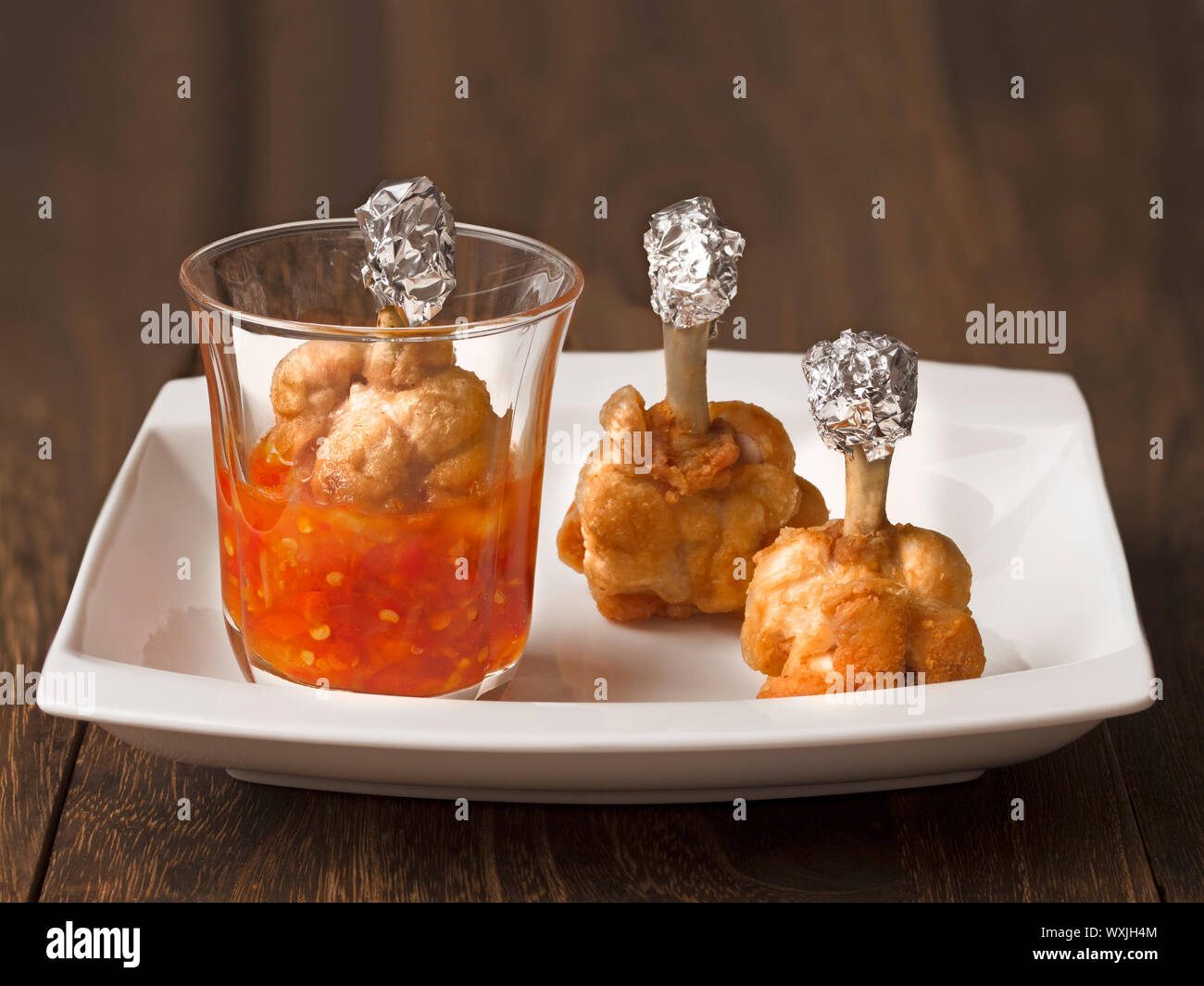 Chicken lollipop hi-res stock photography and images - Alamy