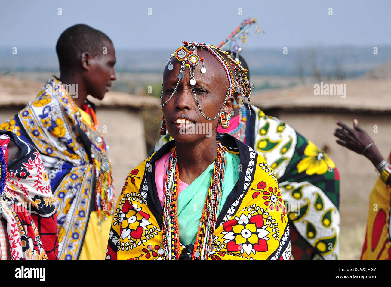 Masai tribe hi-res stock photography and images - Alamy