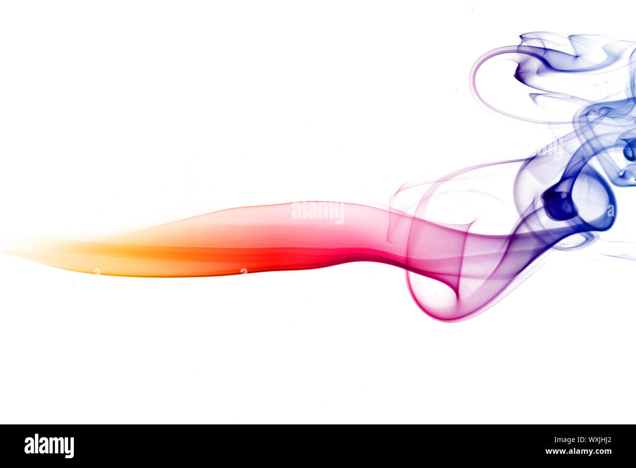 multicolored smoke natural abstract background Stock Photo - Alamy