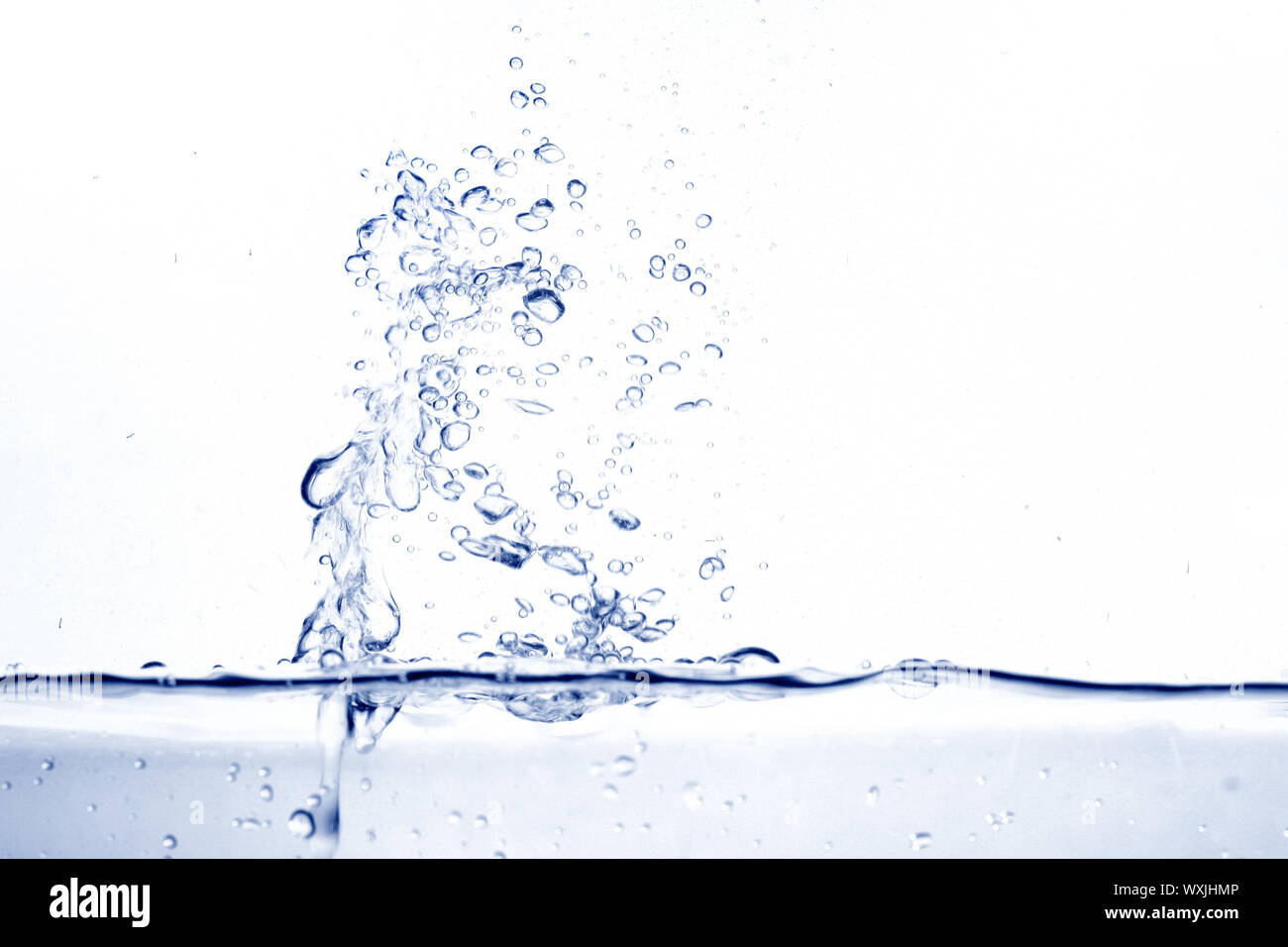 water falling close up bubble stream Stock Photo - Alamy