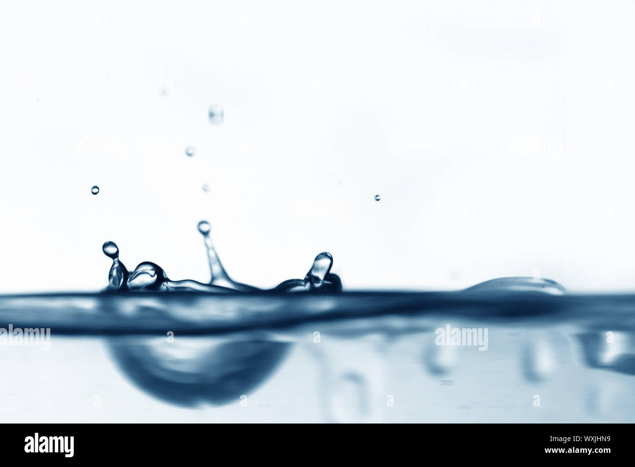 water splash close-up aqua backgrounds Stock Photo - Alamy