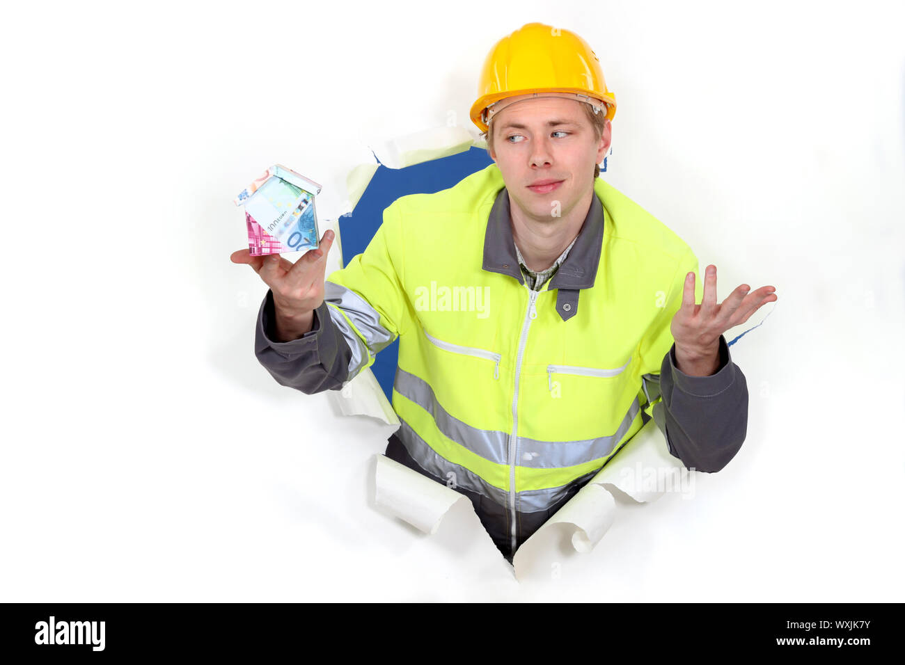 Real estate agent house confused hi-res stock photography and images ...