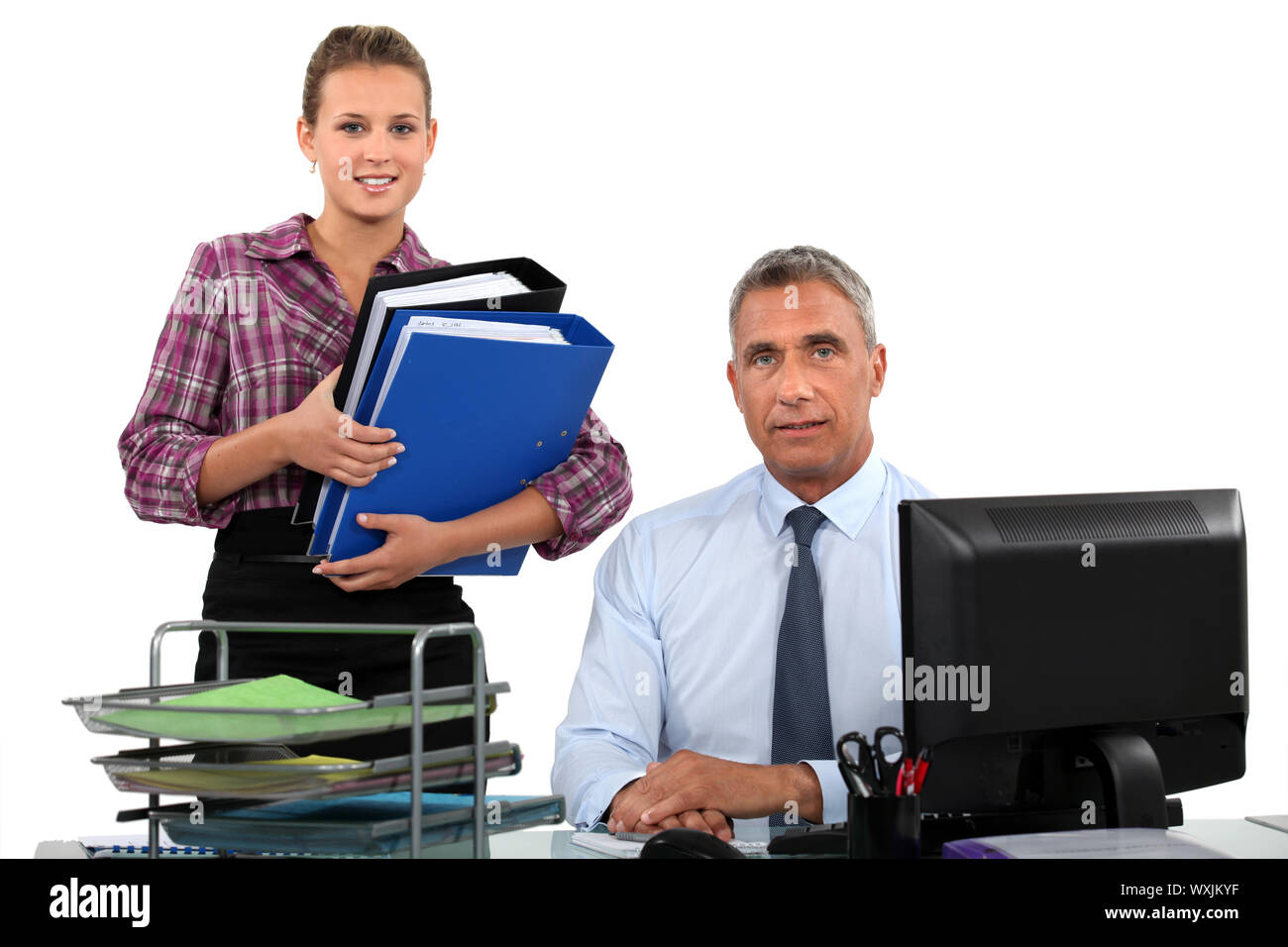 Carry folders files hi-res stock photography and images - Alamy