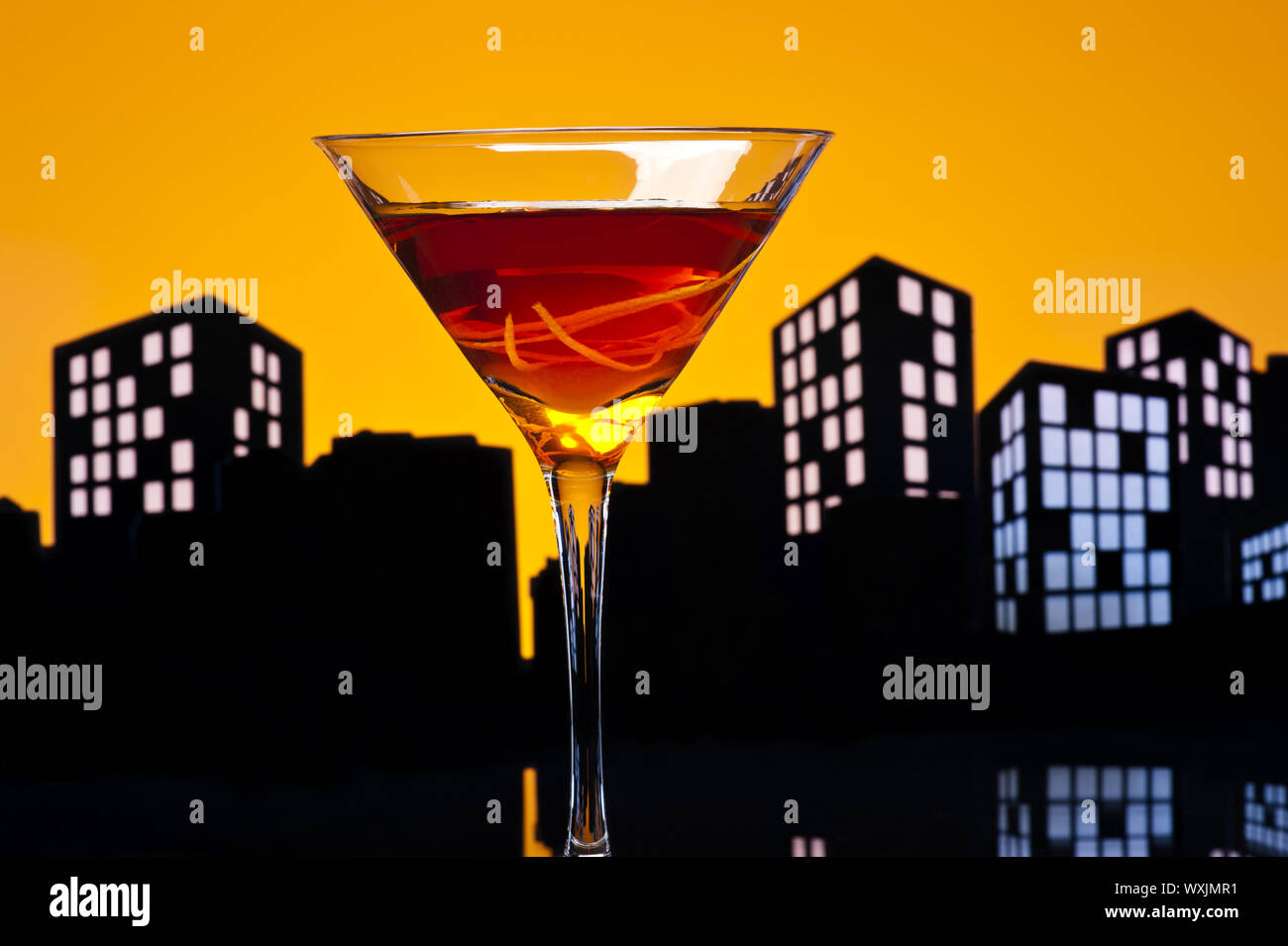A Manhattan is a cocktail made with whiskey, sweet vermouth, and ...