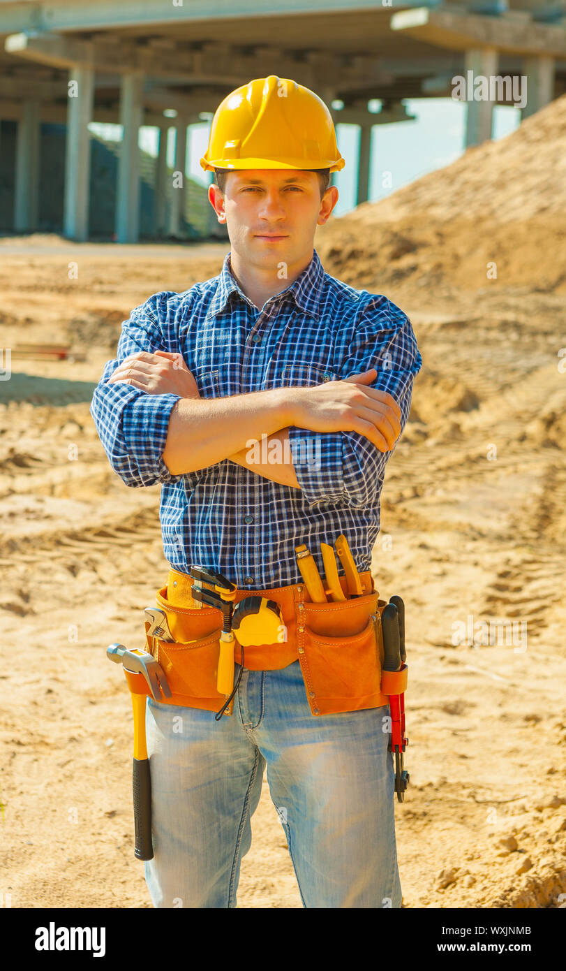 a young contractor Stock Photo - Alamy