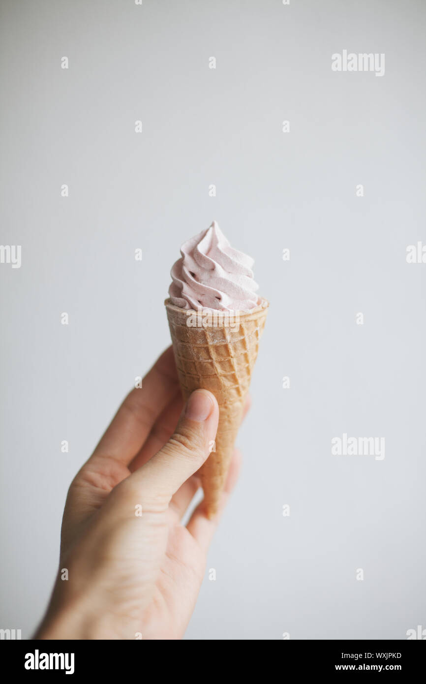 Woman whipped cream hi-res stock photography and images - Alamy