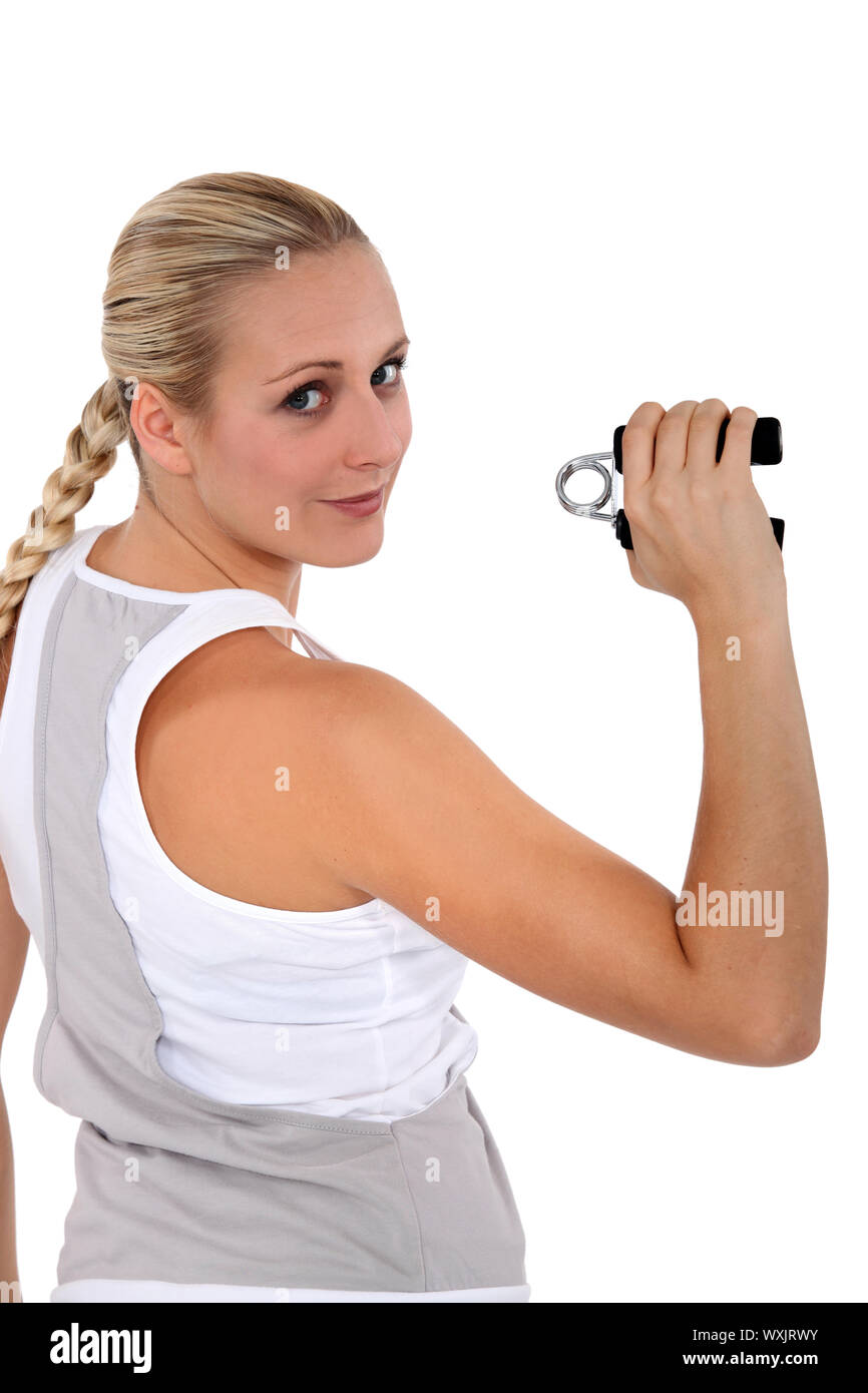 Hand grippers hi-res stock photography and images - Alamy