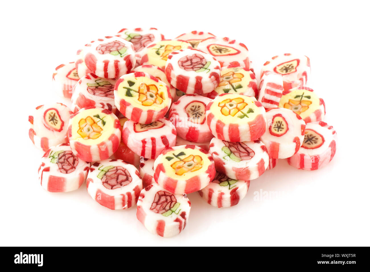 Many old fashioned sweets in different tastes Stock Photo - Alamy