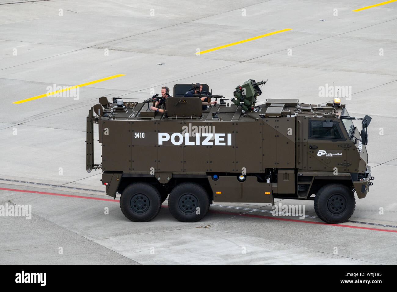 Airport security vehicle on patrol hi-res stock photography and images ...