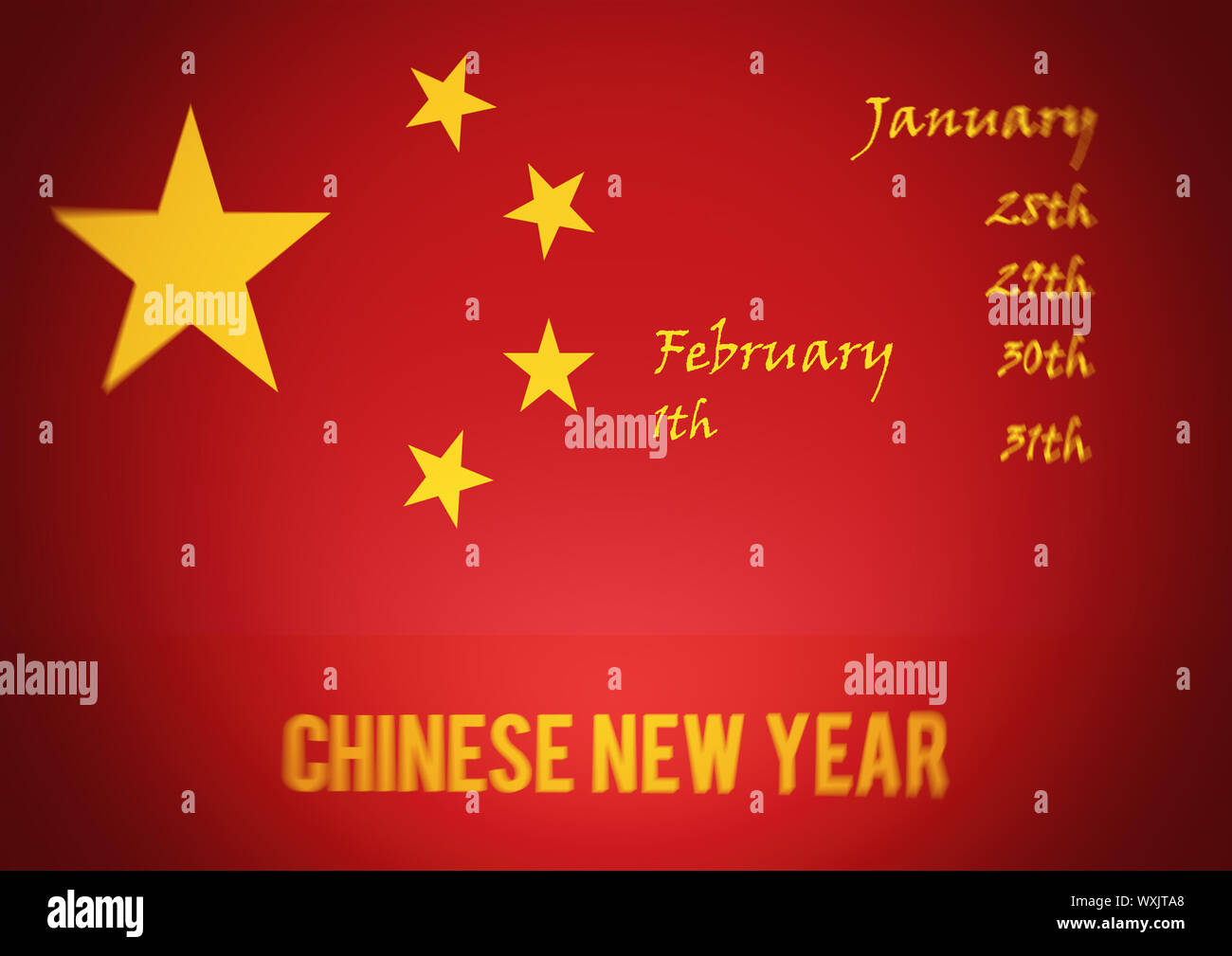 Chinese New Year, Flag of China, motivation, poster, quote ...